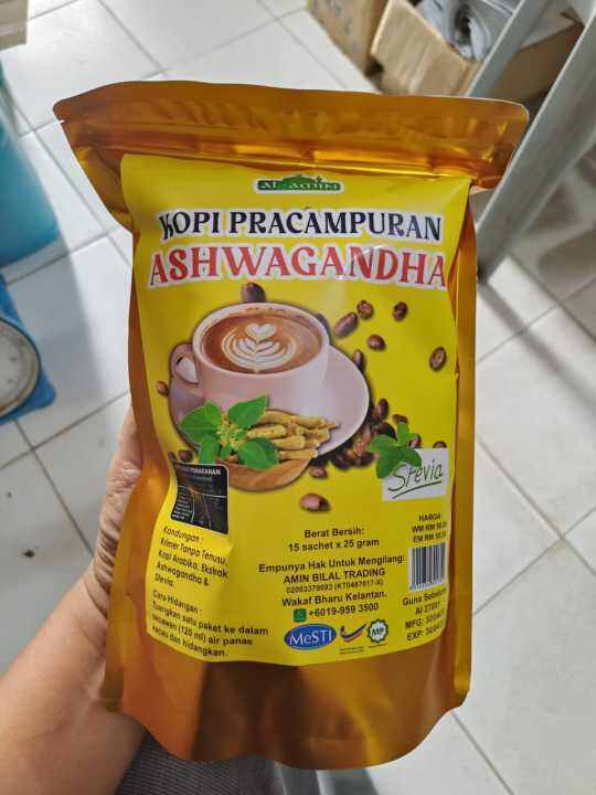 Kopi Pracampuran Ashwagandha Stevia (15 sachet)👍 | Lazada
