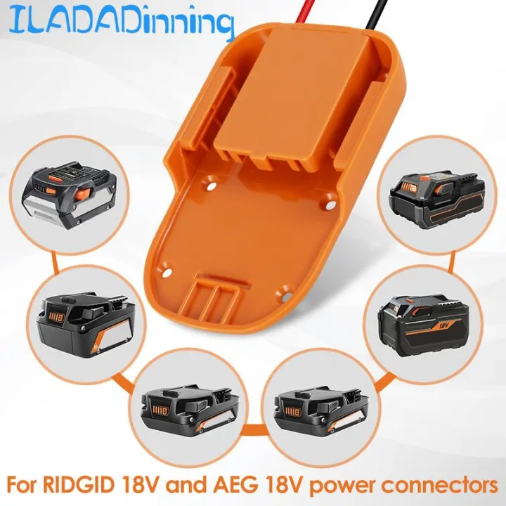 อะแดปเตอร์แบตเตอรี่ลิเธียมไอออนฉนวนปลอดภัย Power Wheel Adapter Reusable ...
