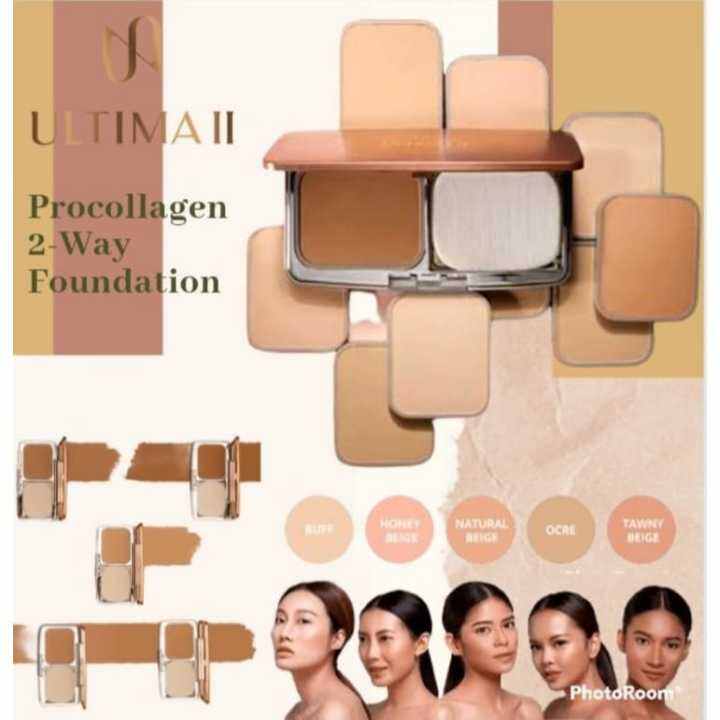 Ultima II Procollagen 2 Way Foundation | Lazada Indonesia