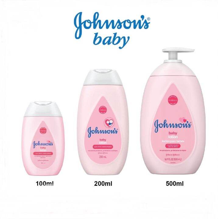 Johnson's Baby Lotion Pink 100ml / 200ml / 500ml+100ml | Lazada