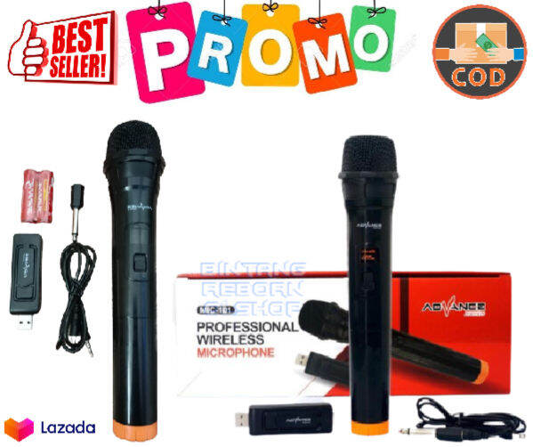 Microphone ADVANCE 101 Mic Professional Wireless Single / MIC ADVANCE ...