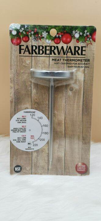 Farberware Holiday Easy To Read Meat Thermometer | Lazada PH