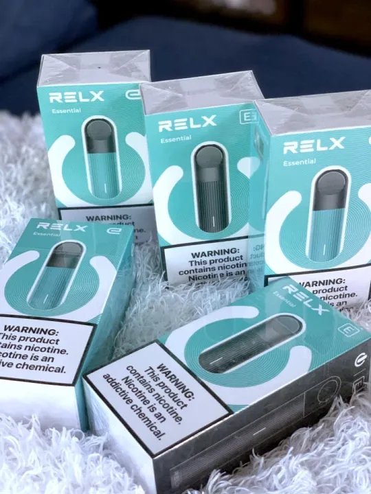 RELX Essential Device Only - Original Vape Pen Black, White, Red, Neon Purple, Blue, Green, etc ...