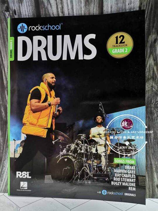 Rockschool Drums Grade 2 Drum Exam Grade Book | Lazada
