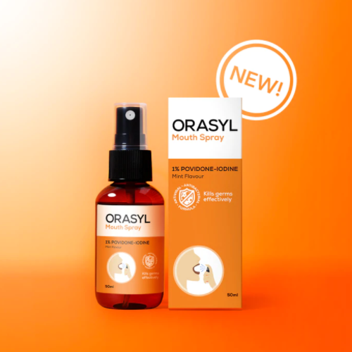 ORASYL Orange Antibacterial Mouth Spray with Povidone-Iodine | Lazada ...
