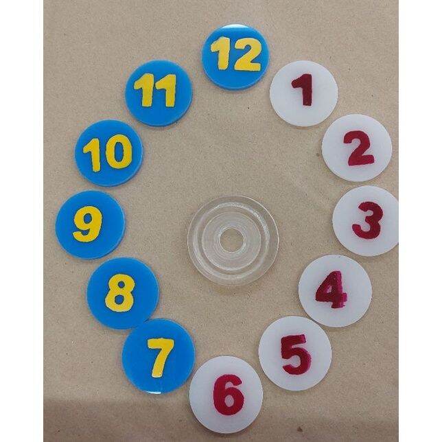 Pool Chips (Pitcha) Fiber with Number | Lazada PH