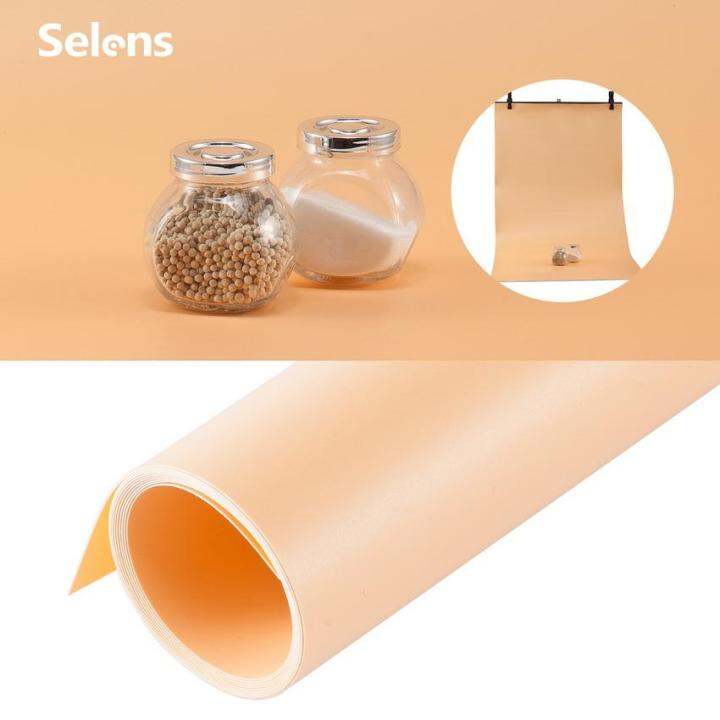 Selens PVC Backdrop Dual-sided Matte Anti-wrinkle Photography Backdrop PVC Material Board for ...