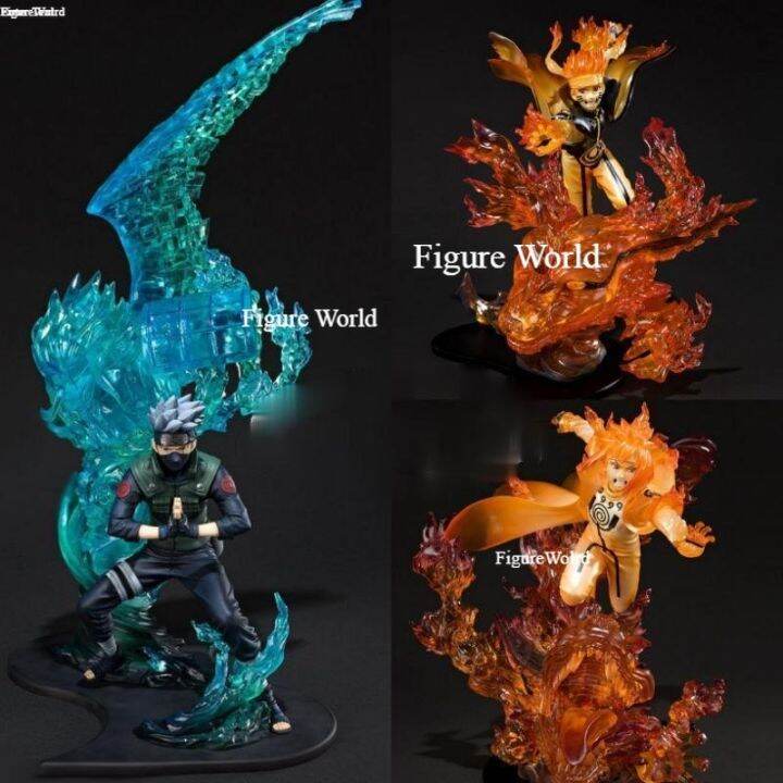 READY STOCK35CM NARUTO ANIME KAKASHI MINATO NARUTO UZUMAKI KURAMA ...