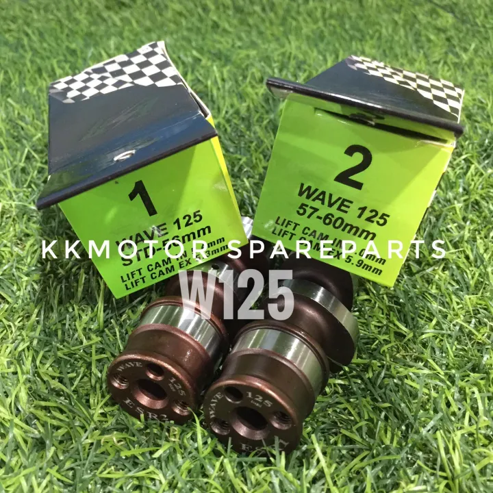 💯 ORIGINAL ESR RED LEO HONDA WAVE125 W125 PERFORMANCE CAMSHAFT 1 2 3 4 ...