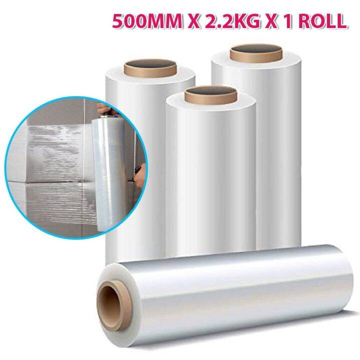 Pallet Wrap PE Stretch Film Durable Black Stretch Clear Film 100mm x ...