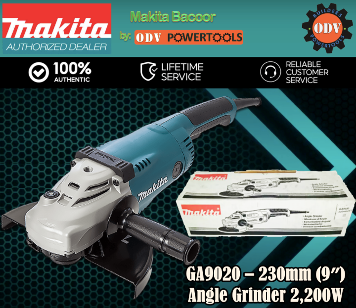 Makita GA9020 230mm (9") Angle Grinder 2,200W - ODV POWERTOOLS | Lazada PH