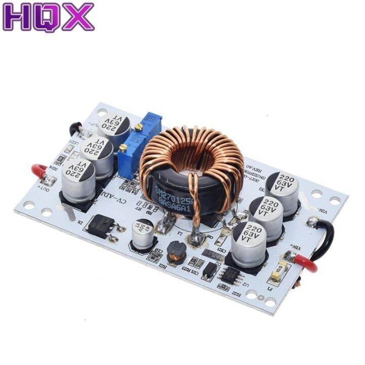 600W Aluminum Plate DC-DC Boost Converter Adjustable 10A Step Up Constant Current Power Supply ...
