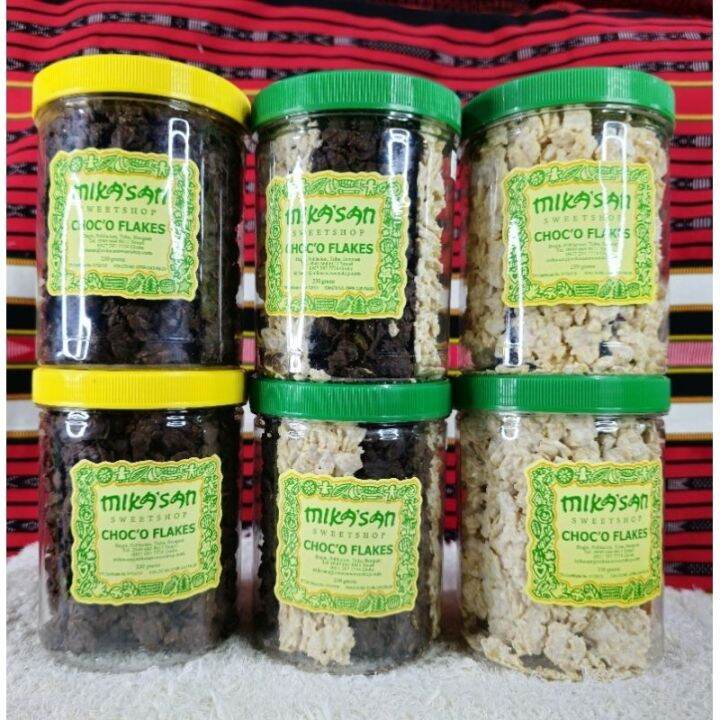 Mika'san and Teo's Baguio choco flakes ( Pure Chocolate Strawberry mix ...