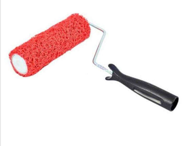 1pc Versatex Textured Paint Roller 7inch with Handle Red | Lazada PH