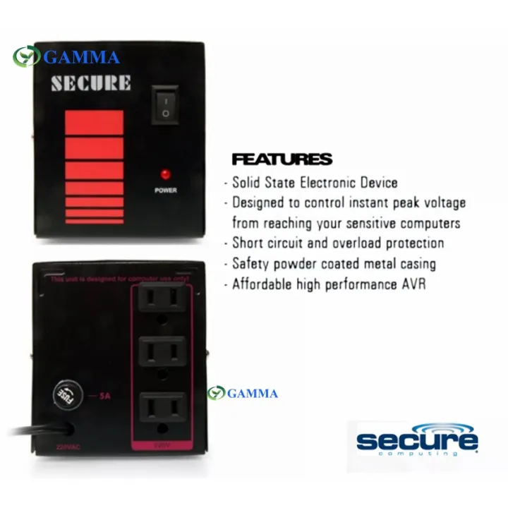 AVR Secure AVR 500 Watts High Quality Allan Secure Computer High ...