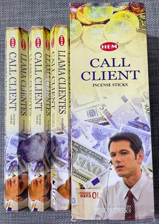 ON HAND Hem Call Client Incense Sticks 20s | Lazada PH