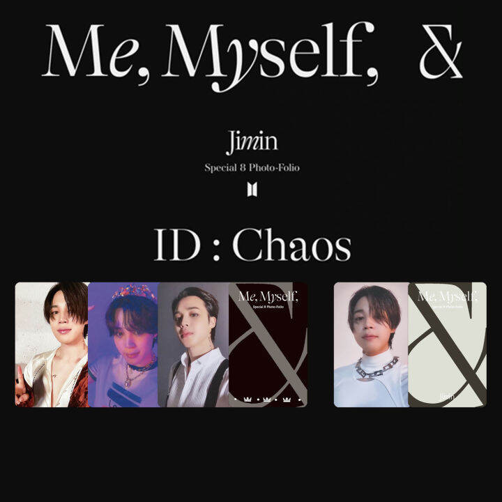 BTS Jimin PhotoCard Me Myself & Jimin ID: บัตรถ่ายภาพความสับสนวุ่นวาย4 ...