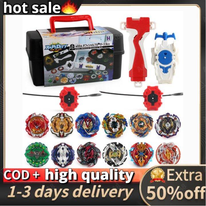 COD 12 Styles Bayblades Metal Fusion Beyblades Set Storage Box Top Beyblade Burst Bey Blade 3 ...