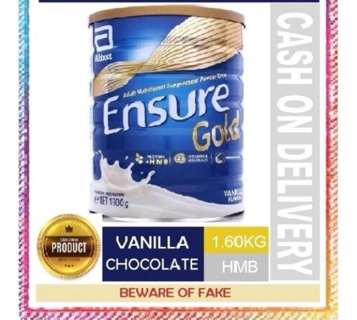 Ensure gold 1.6kg HMB vanilla COD | Lazada PH