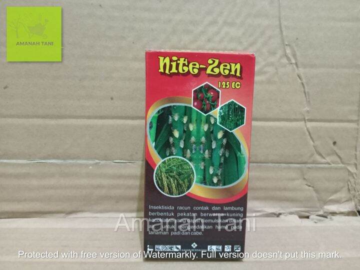 Insektisida Sistemik Nite-zen Nitempiram + Abamectin 100 ml untuk ...
