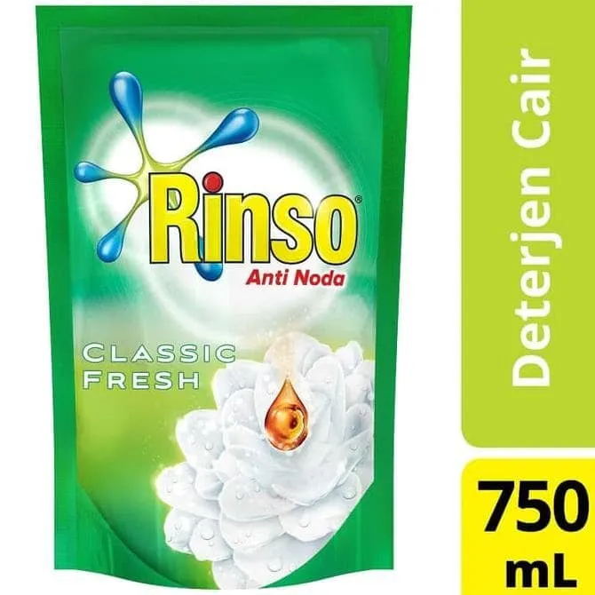 Rinso Cair anti noda Classic Fresh 750ml | Lazada Indonesia