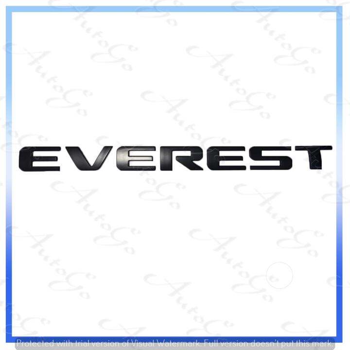 Ford Everest Hood Emblem(Matte Black) | Lazada PH