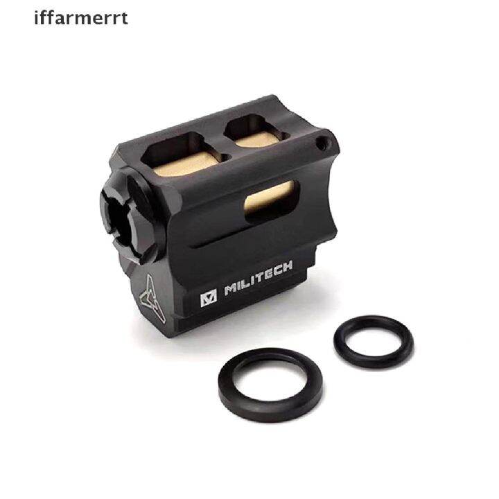 iffarmerrt Glock Compensator 14MM for GBB Kublai Glock G17 G18 G19 G26 ...