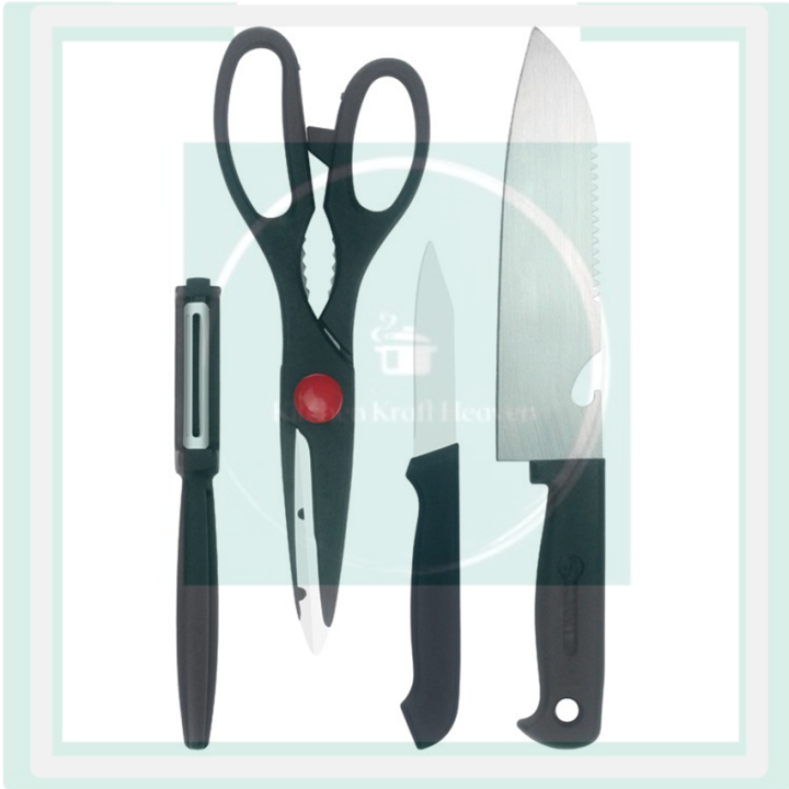 Kitchen Kraft Heaven Kitchen Knives Full Set of 4 / Kitchenware Gift ...