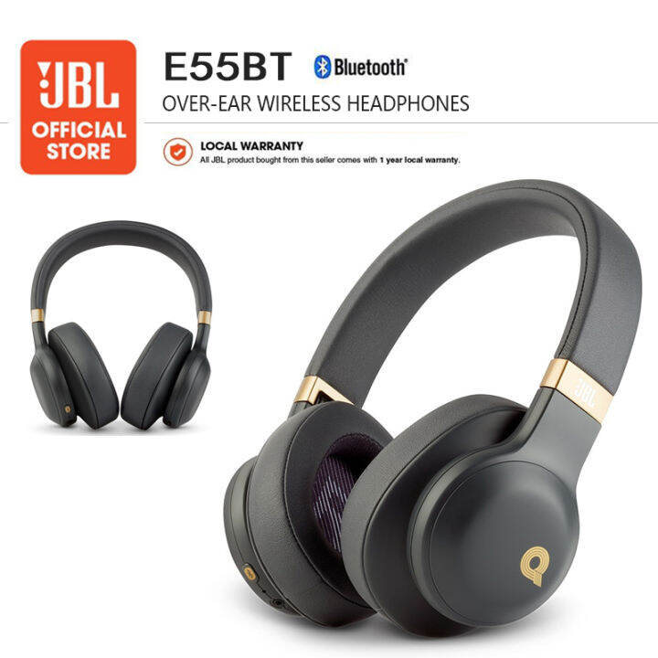 【COD】JBL E55bt Bluetooth Headset Wireless Headset Noise Reduction ...