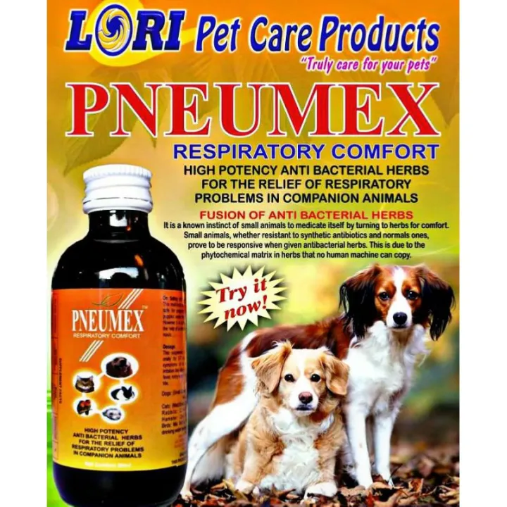PNEUMEX Respiratory Comfort for Dogs and cats 60ml | Lazada PH