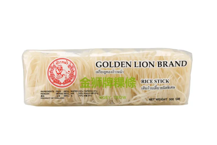 Golden Lion Rice Stick Noodle/Keow Teow Pad Thai 500gm | Lazada