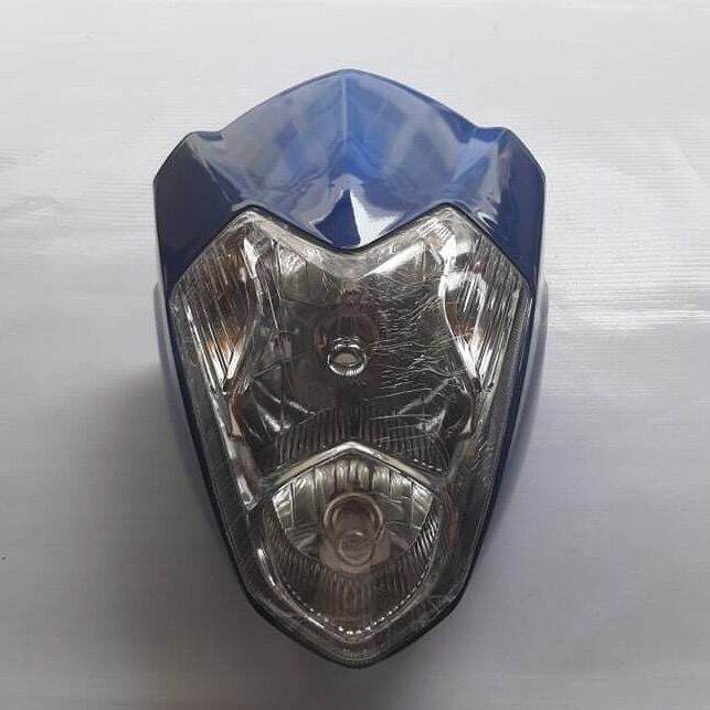 HEADLIGHT ASSY RAIDER 150 FIRST GEN BLUE YSK BRAND | Lazada PH