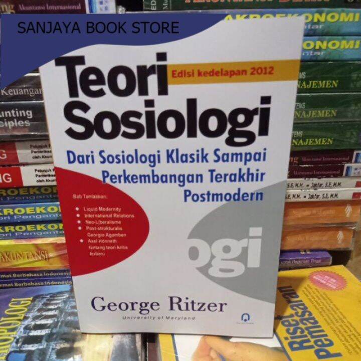 Teori Sosiologi edisi 8 kedelapan by George Ritzer | Lazada Indonesia