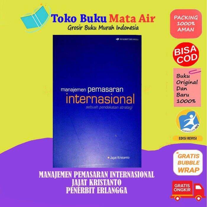 BEST SELLER ORIGINAL MANAJEMEN PEMASARAN INTERNASIONAL SEBUAH PENDEKATAN STRATEGI ERLANGGA ...
