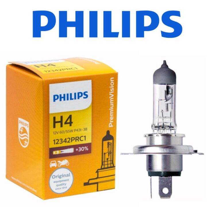 Bohlamp philips 12v H4 55/60 Original | Lazada Indonesia