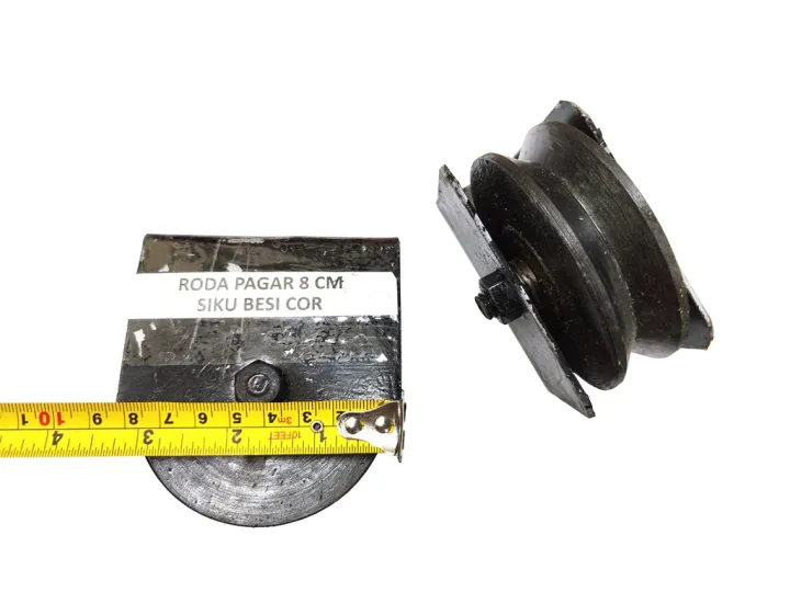 BTS - roda besi bubut SIKU roda besi as roda pintu gerbang kwalitas ...