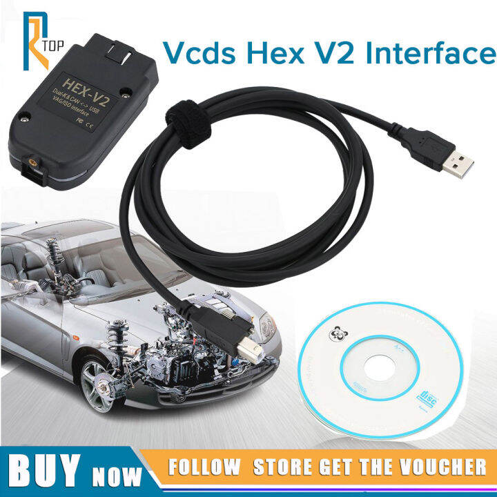Crazy Sale Vcds Hex V2 Interface Vag Com 18.9 Interface For Vw Audi ...