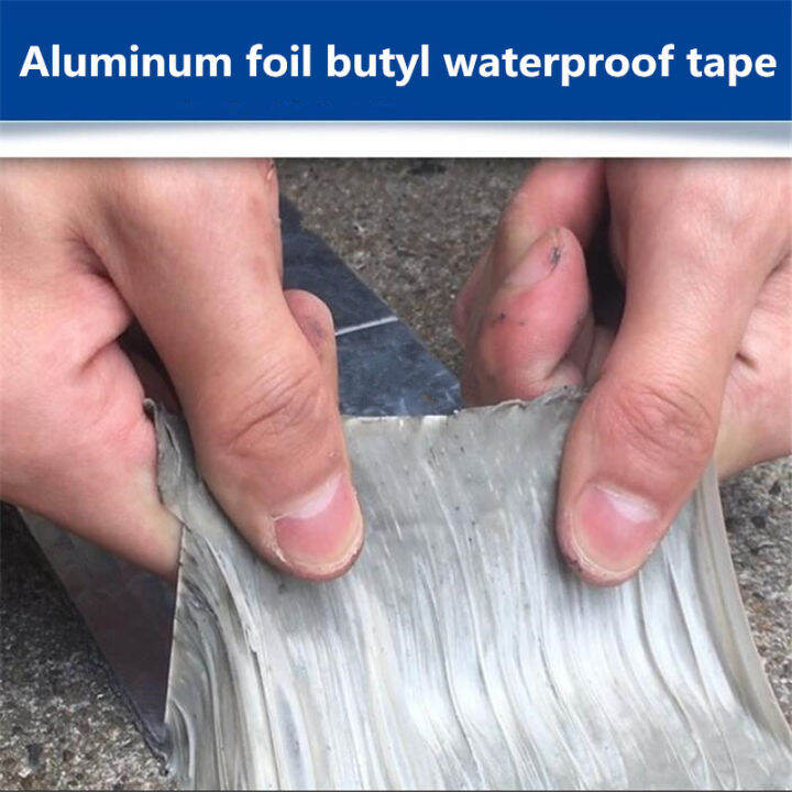 Lakban Aluminum Foill Waterproof Adhesive 15 CM x 5 M Ketahanan Suhu ...