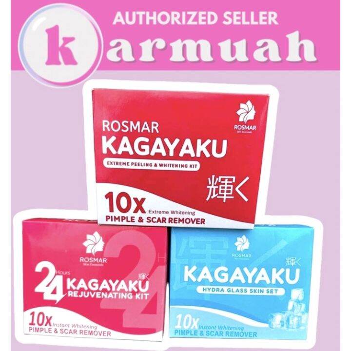 ♚ROSMAR 24 KAGAYAKU REJUVE SET AND 24 HOURS MILD KIT | Lazada PH