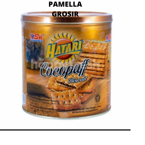 HATARI COCOPUFF BISCUIT 325GR SNACK makanan ringan jajanan cemilan ...