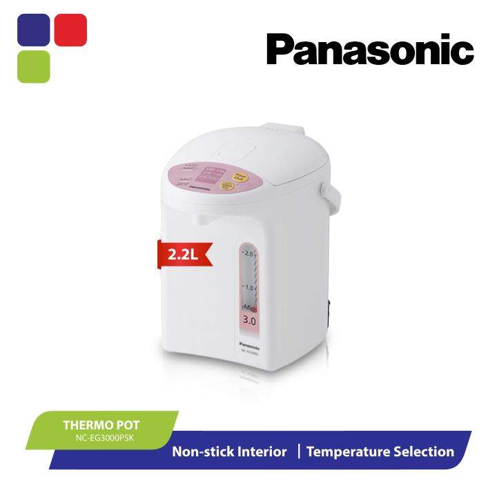 PANASONIC 3L BINCHOTAN THERMO POT NC-EG3000PSK | Lazada
