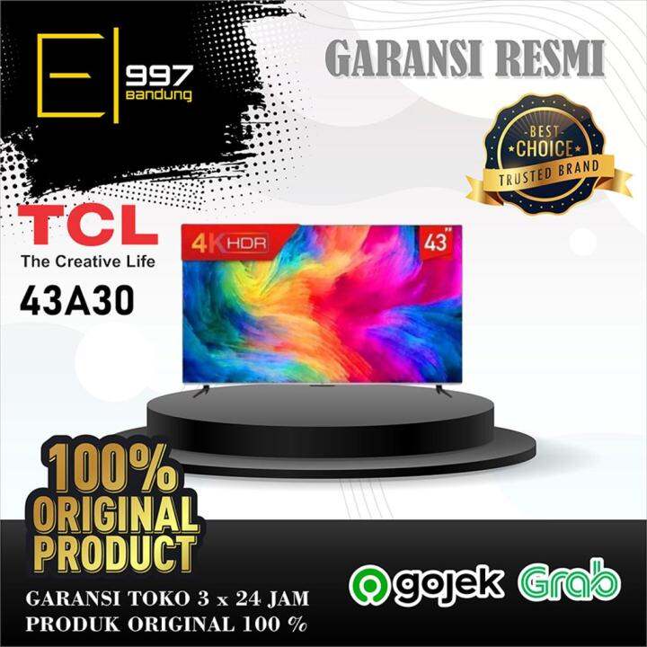 LED TV TCL 43A30 ANDROID TV 43 INCH UHD 4K | Lazada Indonesia