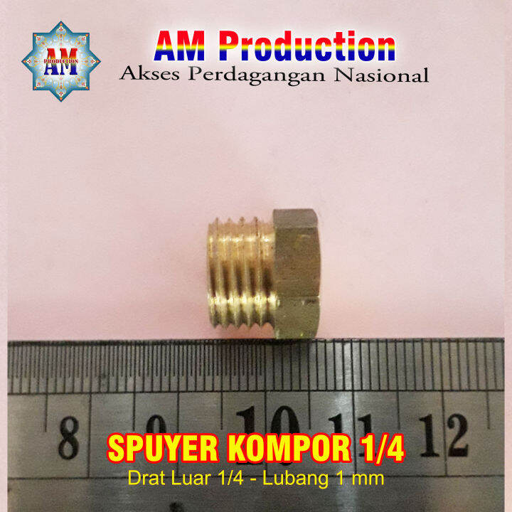 Spuyer Kompor Gas drat 1/4 Perlengkapan Kompor Gas | Lazada Indonesia