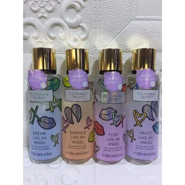 Victoria's Secret mist with us barcode 250ml angel collection ROMANCE ...