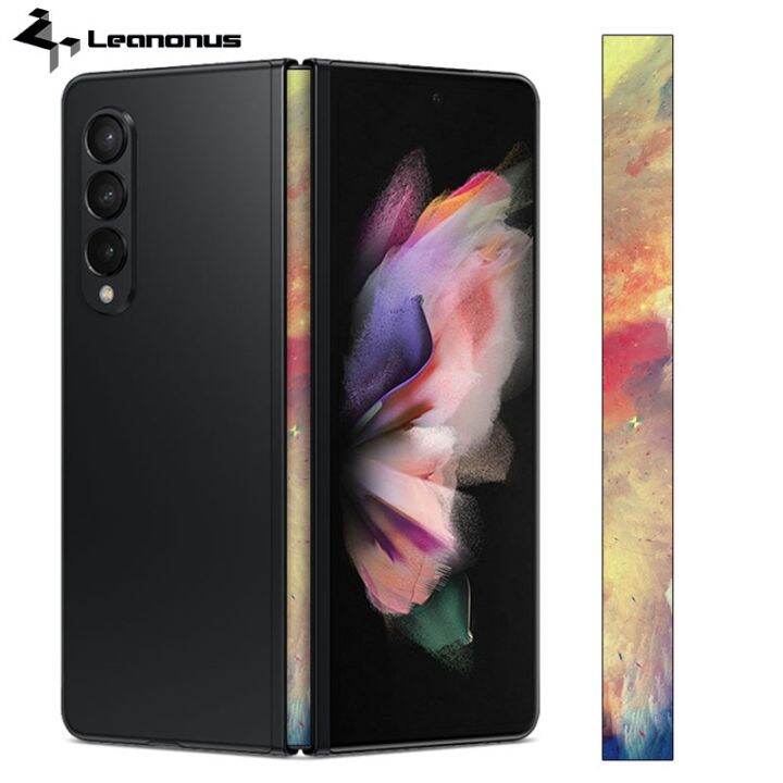 Colorful Nebula Hinge Skin Samsung Galaxy Z Fold4 Fold3 Z Fold2 5G Side ...