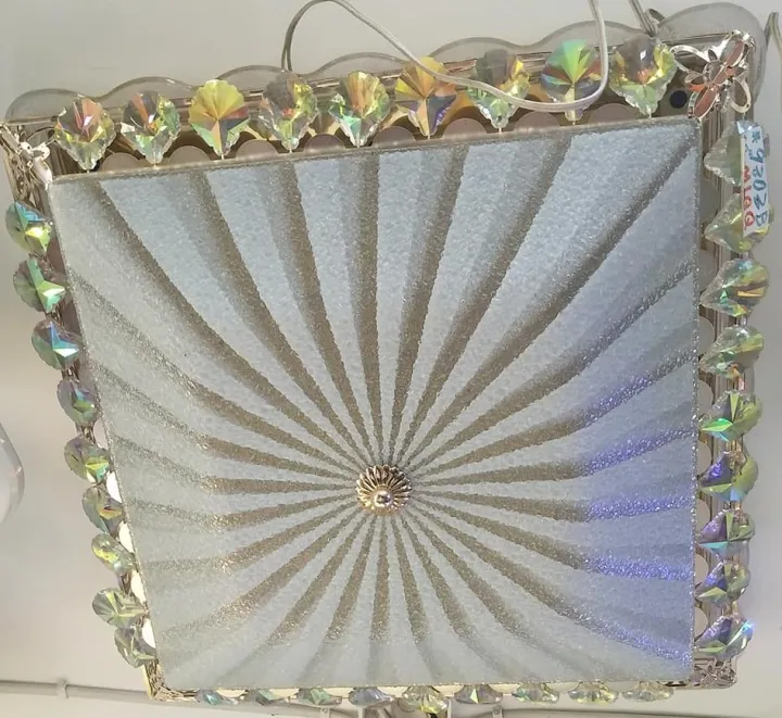 Tricolor Square Chandelier Crystal Light | Lazada PH