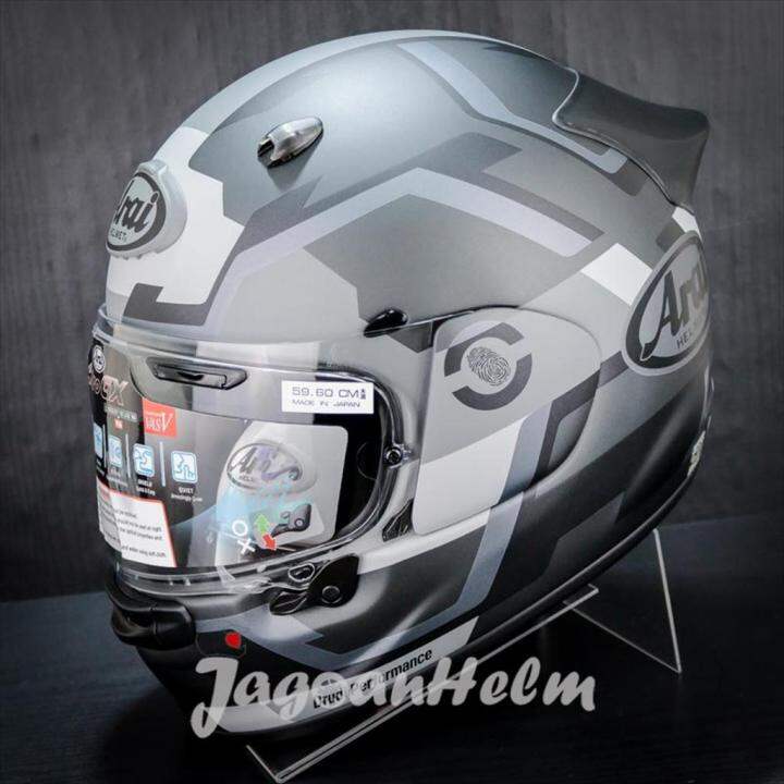 ARAI HELM ASTRO-GX | FACE GREY FROST | ARAI GX FULLFACE | Lazada Indonesia