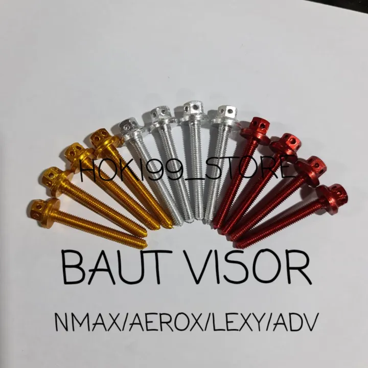 Baut Visor Baut Anti Jebol Visor Winshield Nmax - Lexi Harga 4 Pasang ...
