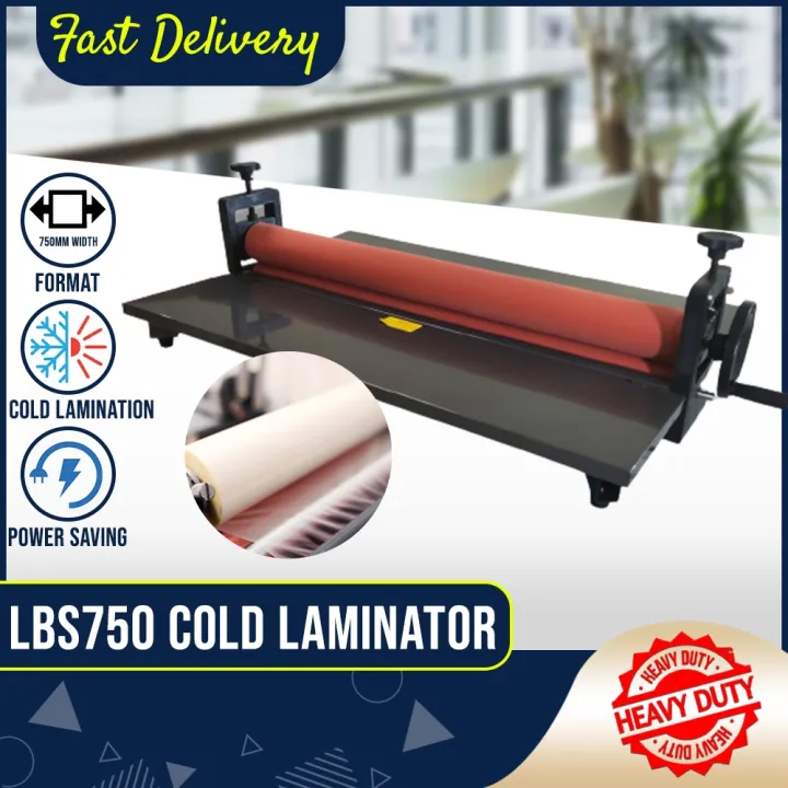Cold Laminator Laminating Machine Lbs750 Heavy Duty Laminator Manual