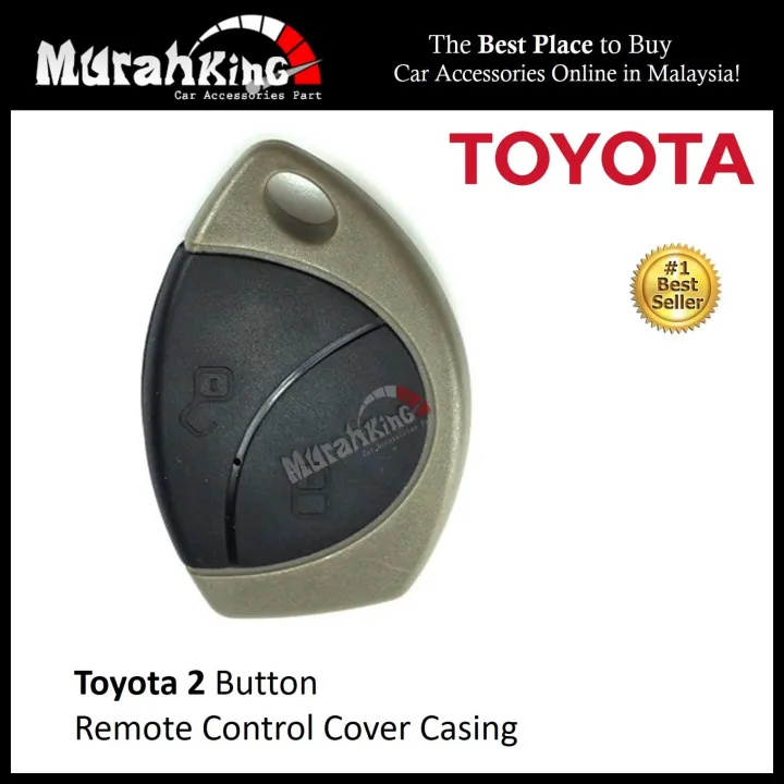 Toyota Car Remote Control Key Cover Case- 2 Button Cobra Casing - T2 ...